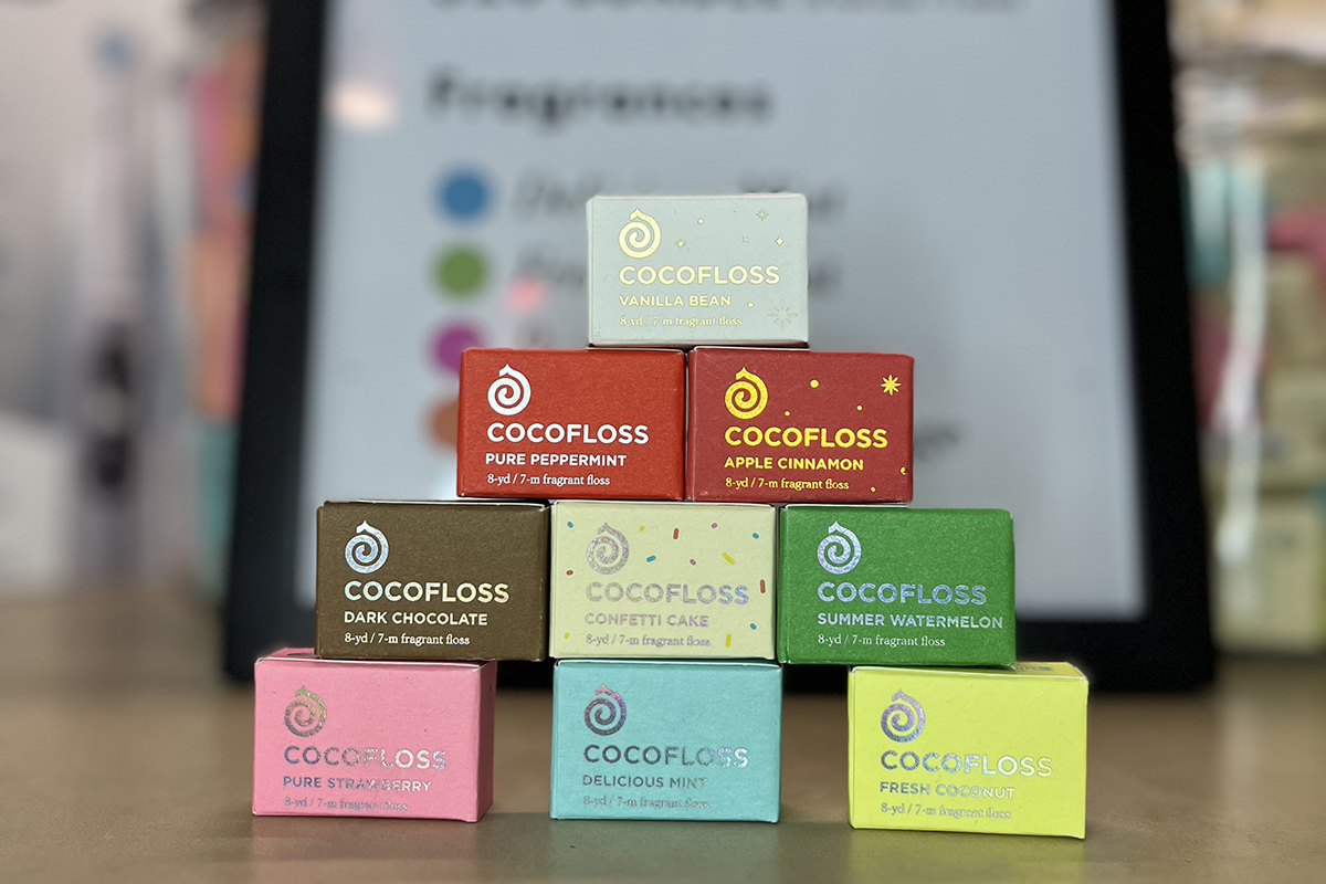 Cocofloss: A Burst of Fragrance, Color, and Hygiene in Every Swipe!